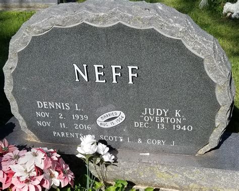 Dennis Lee “denny” Neff 1939 2016 Find A Grave Memorial
