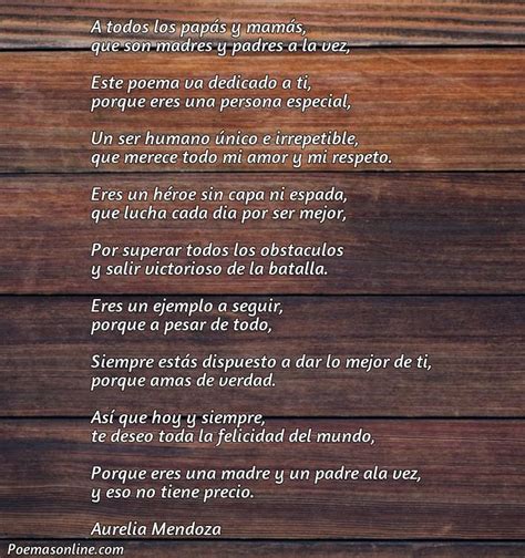 Madre Y Padre Ala Vez Poema Cinco Mejores Poemas Para Madre Y Padre