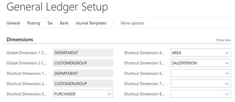 How To Extract GL Entries With All The Dimensions