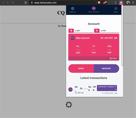 Why Does Waellet Not Work With Aeternity Apps Wallets And æpp