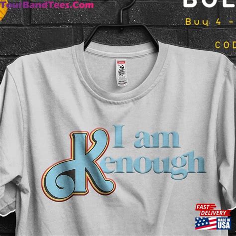 I Am Kenough Ryan Gosling 3D Movie Fan Gift T Shirt Unisex Kenergy
