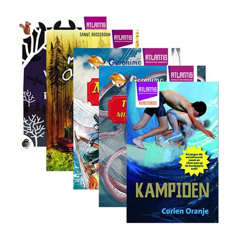 Atlantis Voorleesboekenpakket Groep 6 Met Voorleeswijzers Bekius