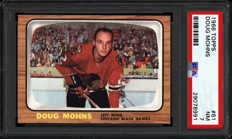 1966 Topps Doug Mohns Psa Cardfacts®