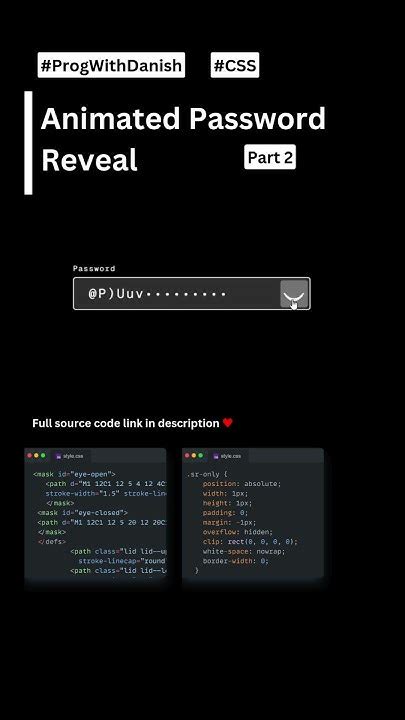 Animated Password Form Part 2 Coding Learnhtml5andcss3 Youtube