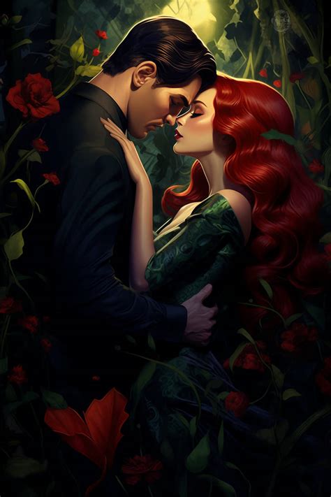 Batman X Poison Ivy By Xalphafox On Deviantart