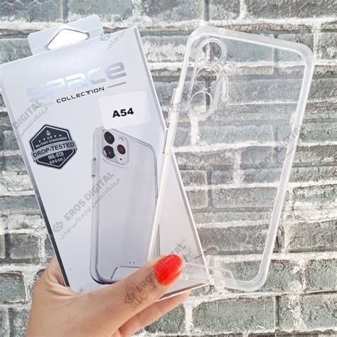 قاب شفاف Samsung Galaxy A54 مدل Space Collection محافظ لنز دار