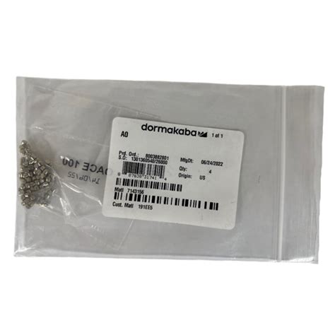Dormakaba A0 Pins Pack Of 100