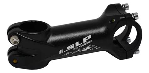 Stem Bicicleta Mtb Ahead Slp Aluminio 31 8 X 100mm Color Negro Largo 100 Mm