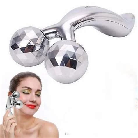 3d Roller Face Massager At ₹ 118 00 Massager Roller मालिश रोलर The
