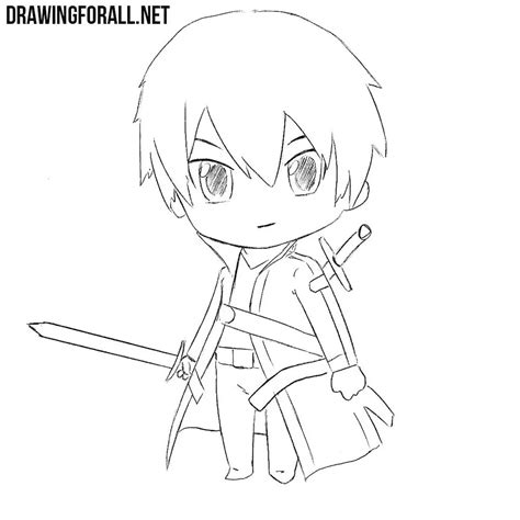 How To Draw A Chibi Man Drawingforallnet
