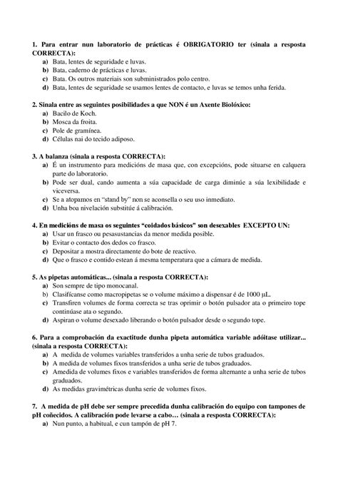 Examen Modelo Exámenes De Biología Docsity