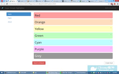 Super Simple Highlighter 高亮标记网页 Chrome辅助功能插件 画夹插件网