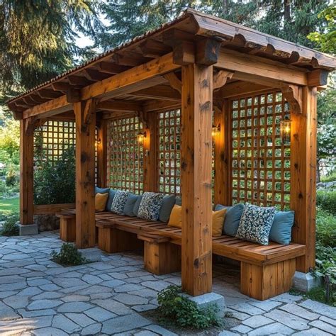 Japanese Pergola Rustic Garden Design Small Pergola Pergola Exterior