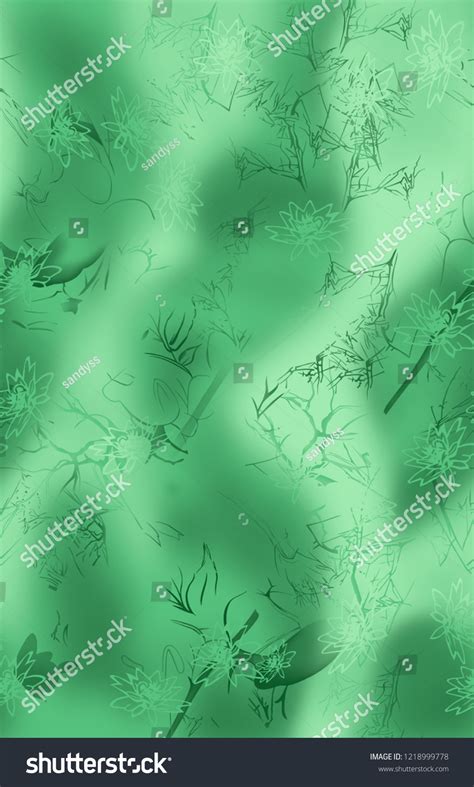 Green Texture Pattern Background Design Stock Illustration 1218999778 Shutterstock