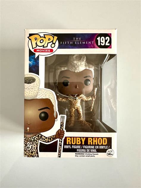 Figurine Funko Pop Ruby Rhod Numéro 192 The Fifth Element 5ème élément