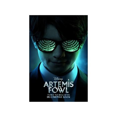 Artemis Fowl Movie Poster 2 Sided Original Intl Advance 27x40 Ferdia