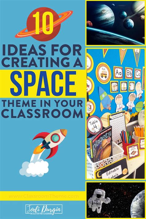 100 Space Classroom Theme Decor Ideas Clutter Free Classroom Space