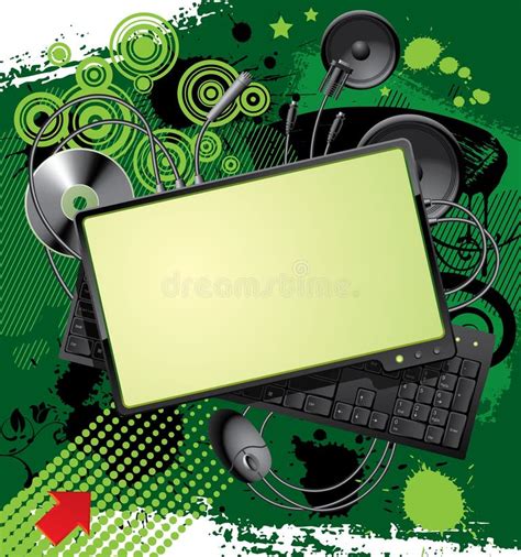 Border Computer Keyboard Stock Illustrations 1026 Border Computer