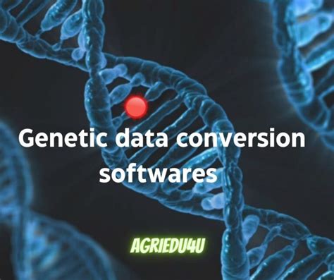 Software For Genetic Data Conversion Genetic Data Format Conversion