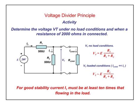 Elect Principles 2 Voltage Divider Ppt