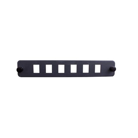 Fobot Coupler Panel Sc Simplex Or Lc Duplex 6 Port Flat Unloaded