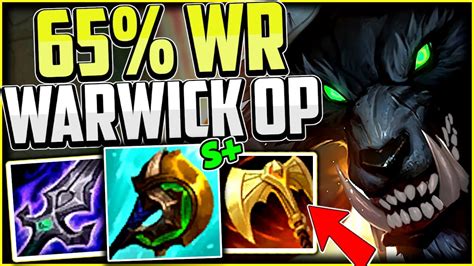 New Warwick Clear Is The Only Way I Play Him Now 65 Win Rate Build