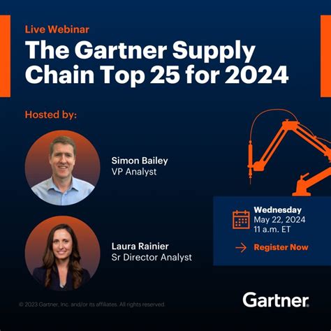 Meet The Gartner Supply Chain Top 25 Gartner For Supply Chain Posted On The Topic Linkedin