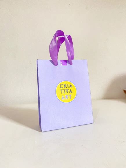 Sacola De Papel Personalizada P Elo7 Produtos Especiais