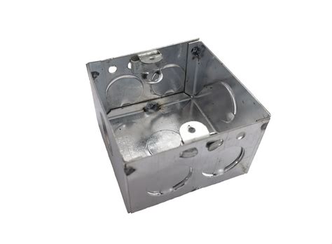 None Galvanized Iron 2 Module Gi Modular Box For Junction Boxes At