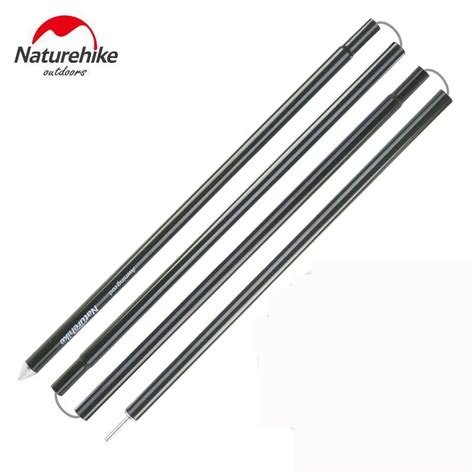 Naturehike Tarp Poles 2pcs Pair Thicken Outdoor Camping Tent Poles