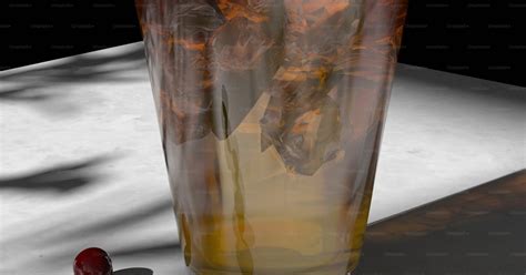 Ein Glas Eistee Mit Kirschen Auf Dem Tisch Foto Bild Zum Thema Kirsche Auf Unsplash