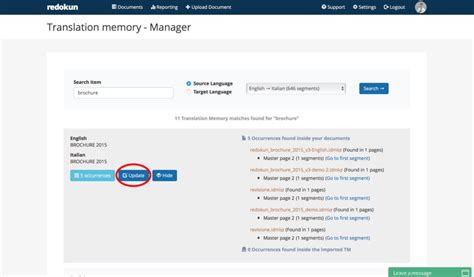 View And Update Your Tms With Tm Manager Redokun