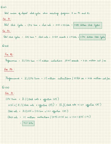 Computer Architecture Home Work A 1c· Total Number Of Elapsed