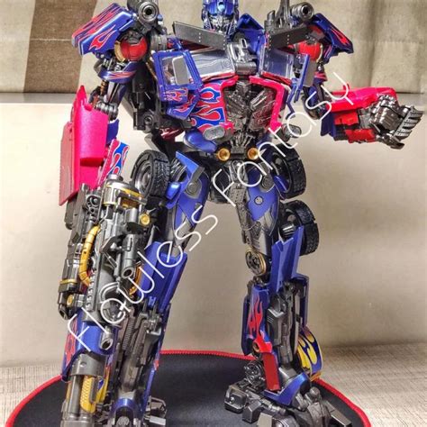 Jual Transformers Bmb Black Mamba Ls03f Km01s Bayverse Optimus Prime Ls 03f Km 01f Action Figure
