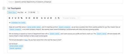 Recruiting Email Examples