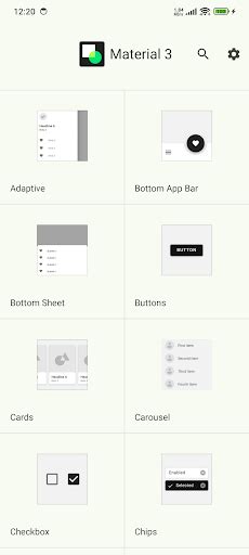 Material Design Components — Libraries And Demo App ★45