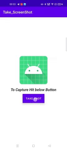 How To Programmatically Take A Screenshot In Android