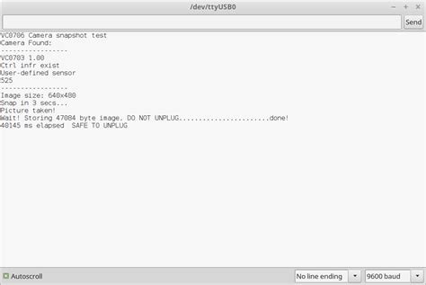 Ttl Serial Camera Cmos With Arduino Uno Astronomers Anonymous