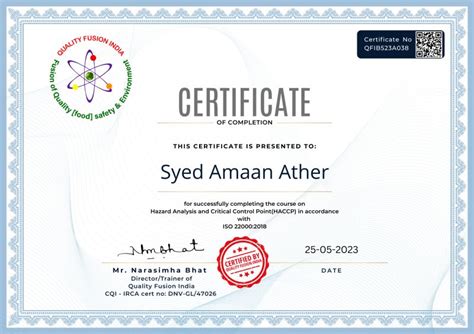 Amaan Syed On Linkedin Thriller To Announce My Successful Completion