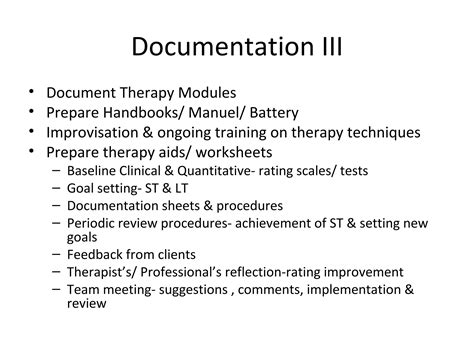 Clinic Standardization And Model Replication Ppt