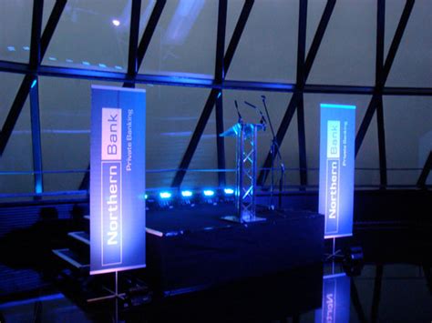 Danske Bank Gherkin Naked Eye Lighting
