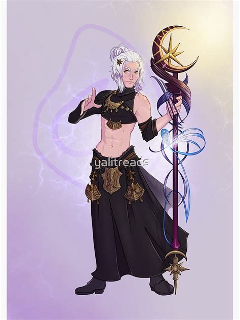 Ffxiv Shadowbringers Endwalker Emet Selch In Black Mage Glamour