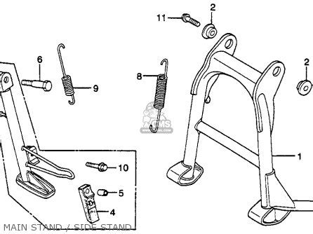 Honda Gl650 Silverwing 1983 D Usa Parts Lists And Schematics