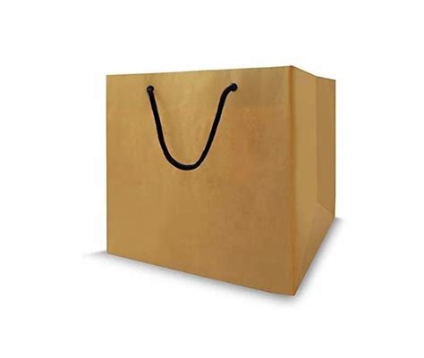 Brown Kraft Paper Bag For Shopping Capacity 2kg At Rs 17piece In