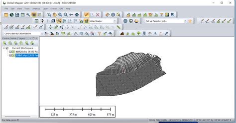 Globalmapper20：10分钟根据cad、shp等离散高程点生成一份精准边界的地形数据cad高程点在globalmapper中如何