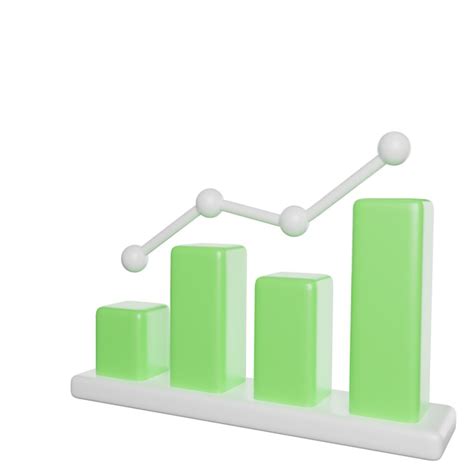 premium photo increase analytics graph