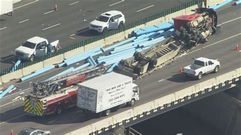 3 Killed In Semi Rollover Crash That Closed Lanes On I 70 Near Ward