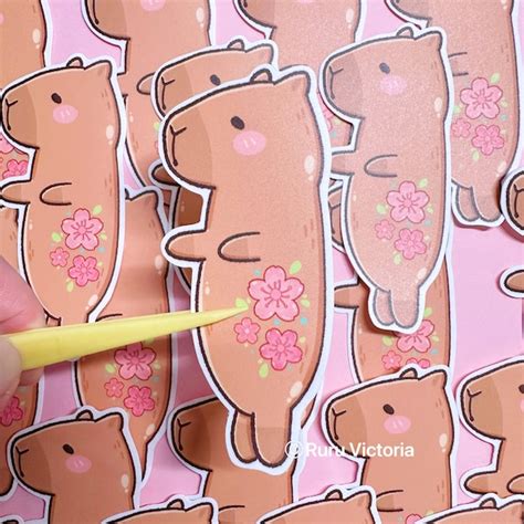 Adorable Capybara Kawaii Etsy