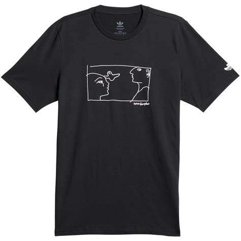 Adidas Shmoo G 4 Tee In Blackwhite Boardertown