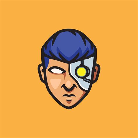 Android Head Logo Design 4528482 Vector Art At Vecteezy